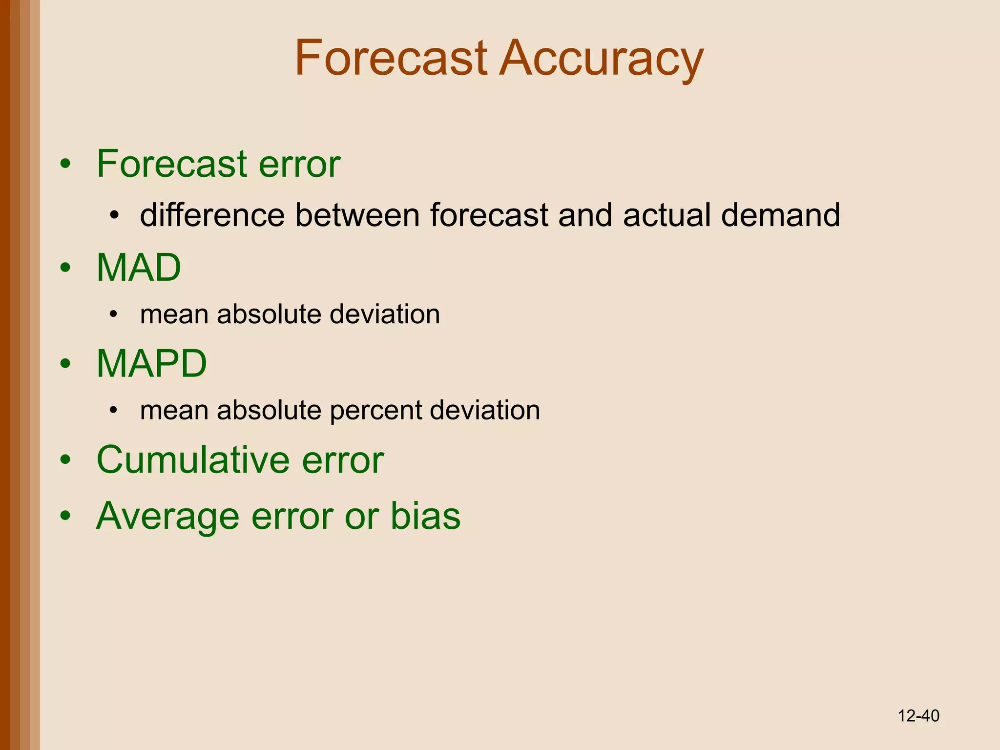 Chapter 2_ Forecasting.pptx | Business Accounting & Finance | Business