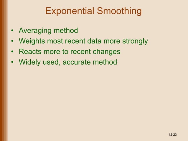 Chapter 2_ Forecasting.pptx | Business Accounting & Finance | Business