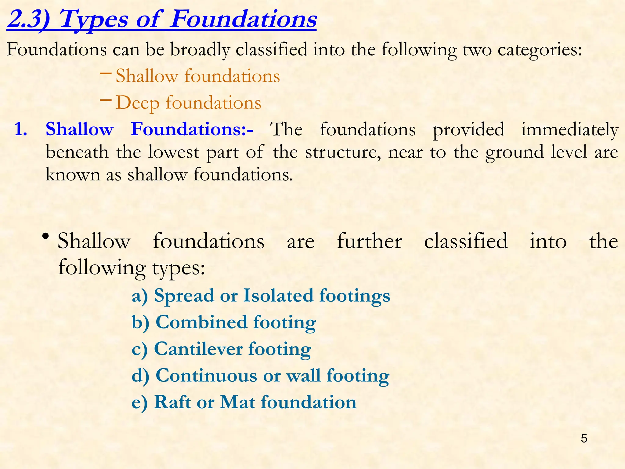 chapter 2 (Foundation types and their selections) 61357.pptx