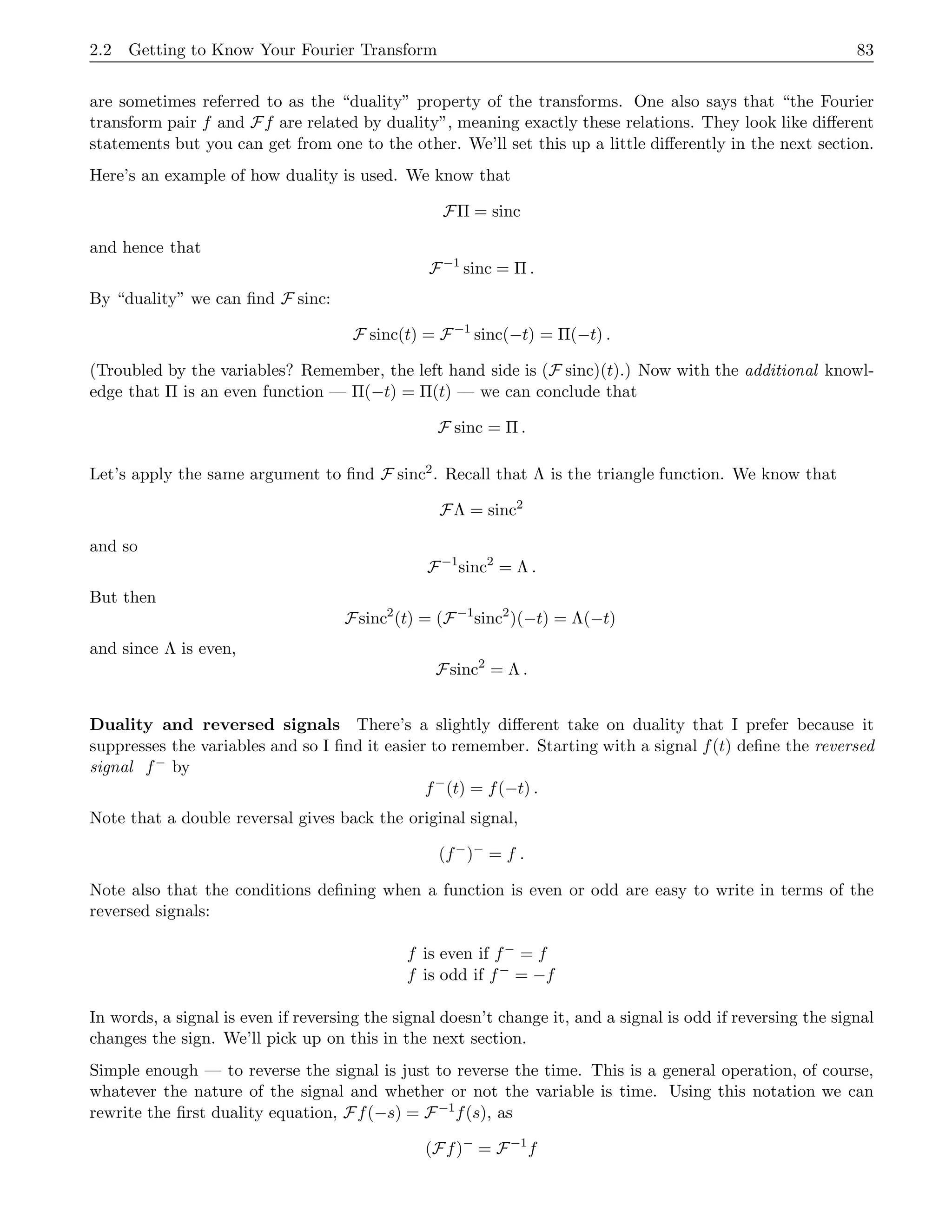 Chapter 2 fourier transform | PDF