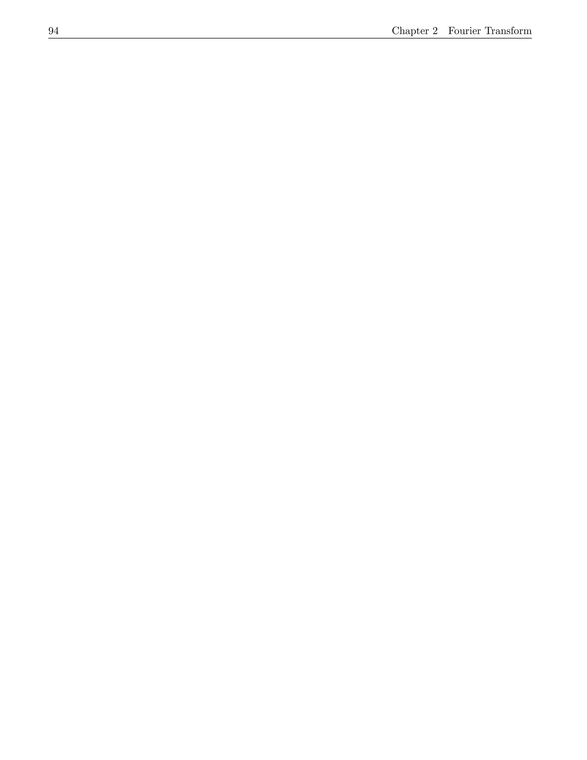 Chapter 2 fourier transform | PDF
