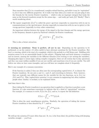 Chapter 2 fourier transform | PDF