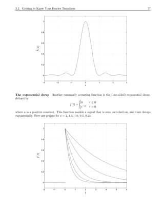 Chapter 2 fourier transform | PDF