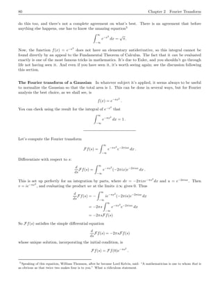 Chapter 2 fourier transform | PDF