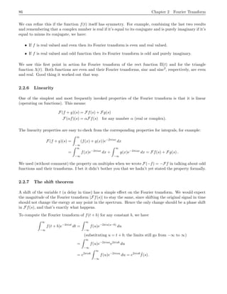 Chapter 2 fourier transform | PDF