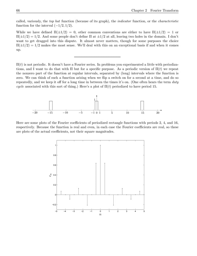 Chapter 2 fourier transform | PDF