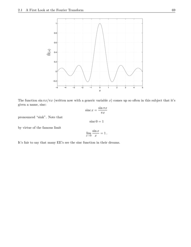 Chapter 2 fourier transform | PDF
