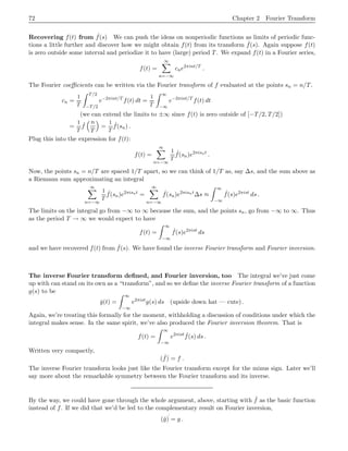 Chapter 2 fourier transform | PDF