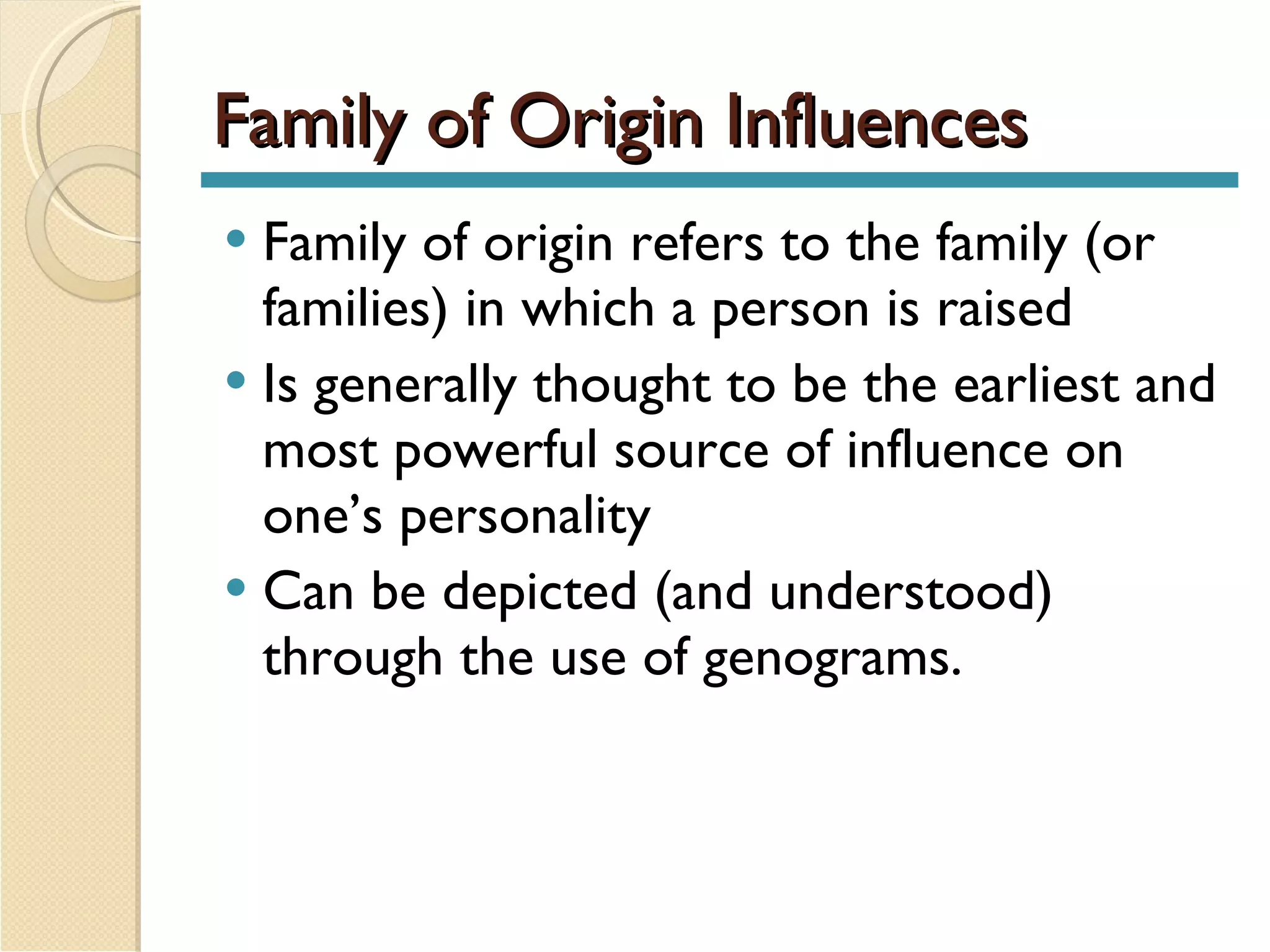 Chapter 2: Family Meanings & Messages | PPT