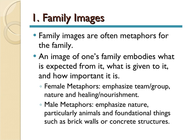 Chapter 2: Family Meanings & Messages | PPT | Parenting Babies and ...