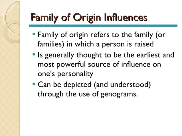 Chapter 2: Family Meanings & Messages | PPT | Parenting Babies and ...
