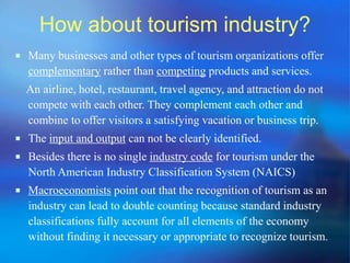 Chapter 2 fundamental concepts & tourism system | PPT