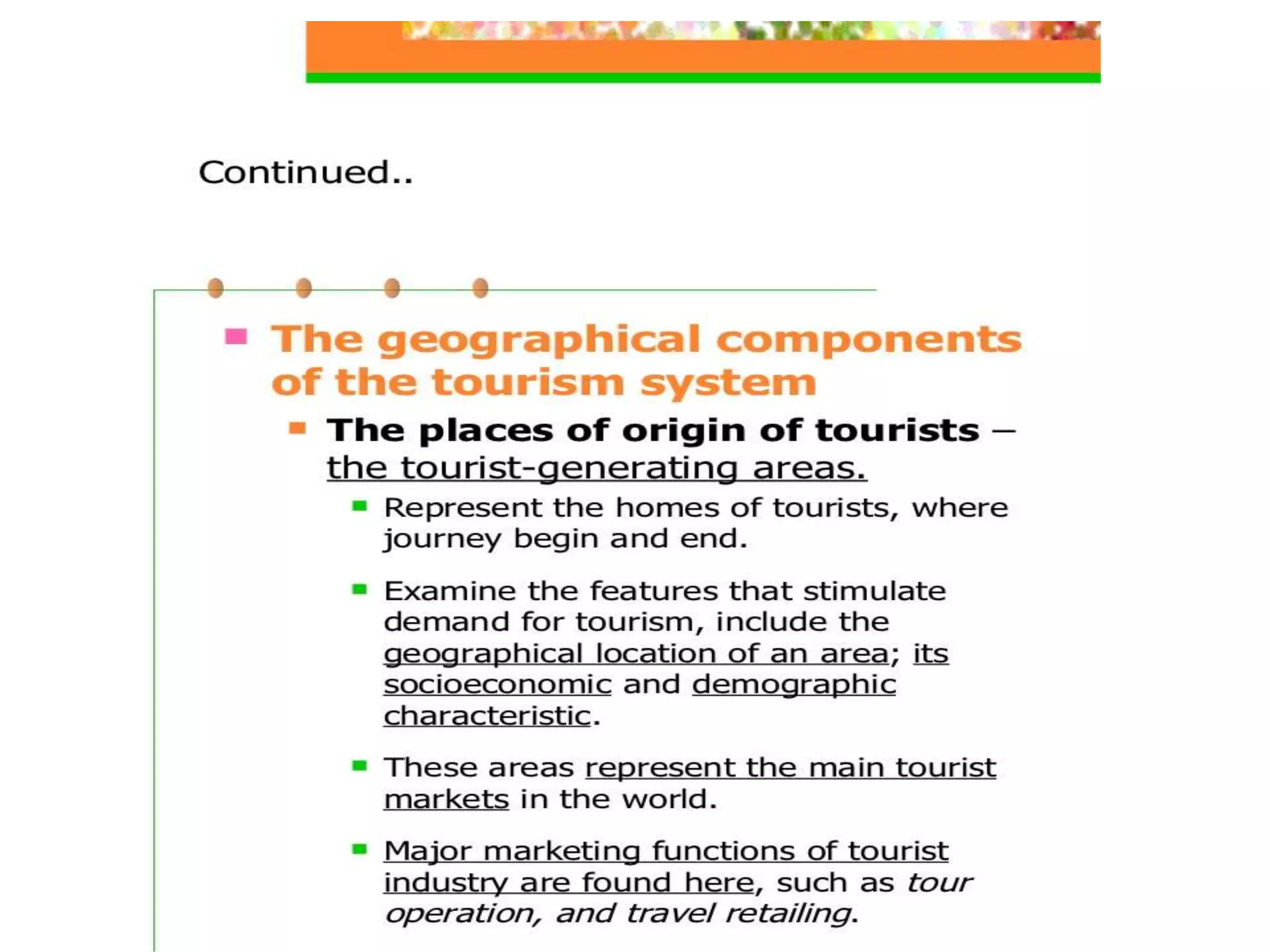 Chapter 2 geography_from_tourism_perspective | PPT