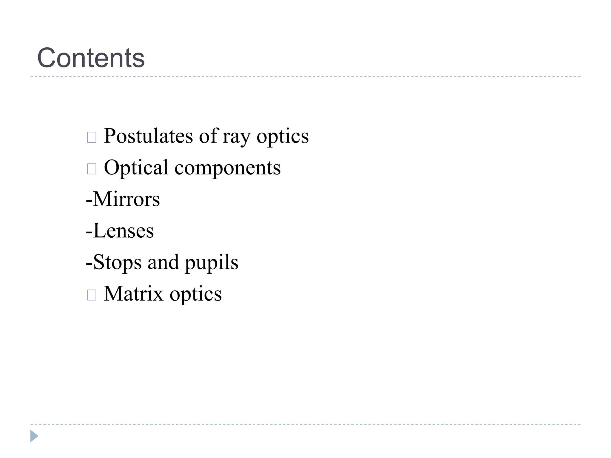 Chapter 2 geometrical_optics_a | PPTX