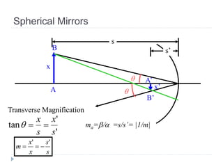Chapter 2 geometrical_optics_a | PPTX