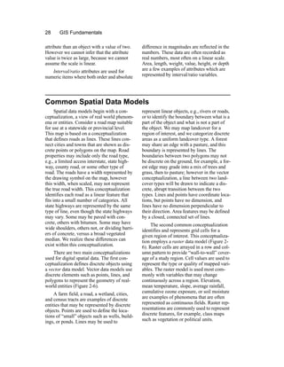 Chapter2 gis fundamentals | PDF