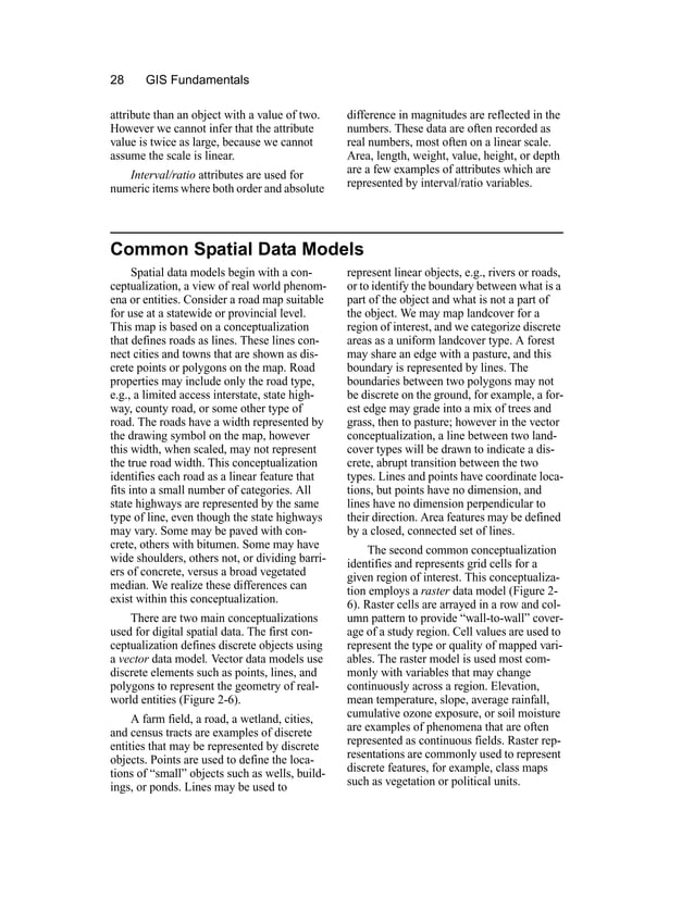 Chapter2 gis fundamentals | PDF