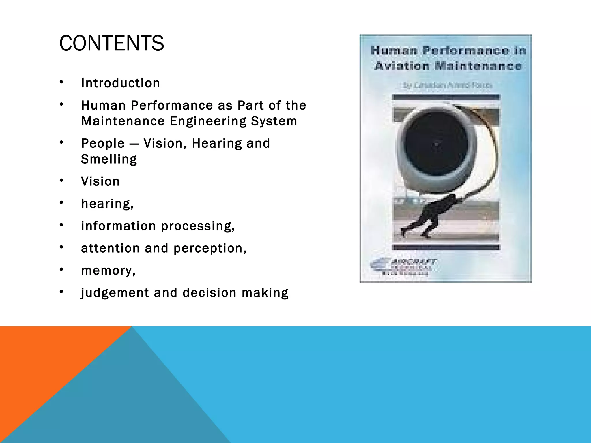 Chapter2hfam(human performance) | PPT