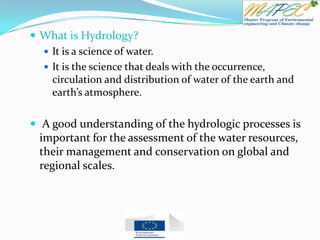 Hydrology Good