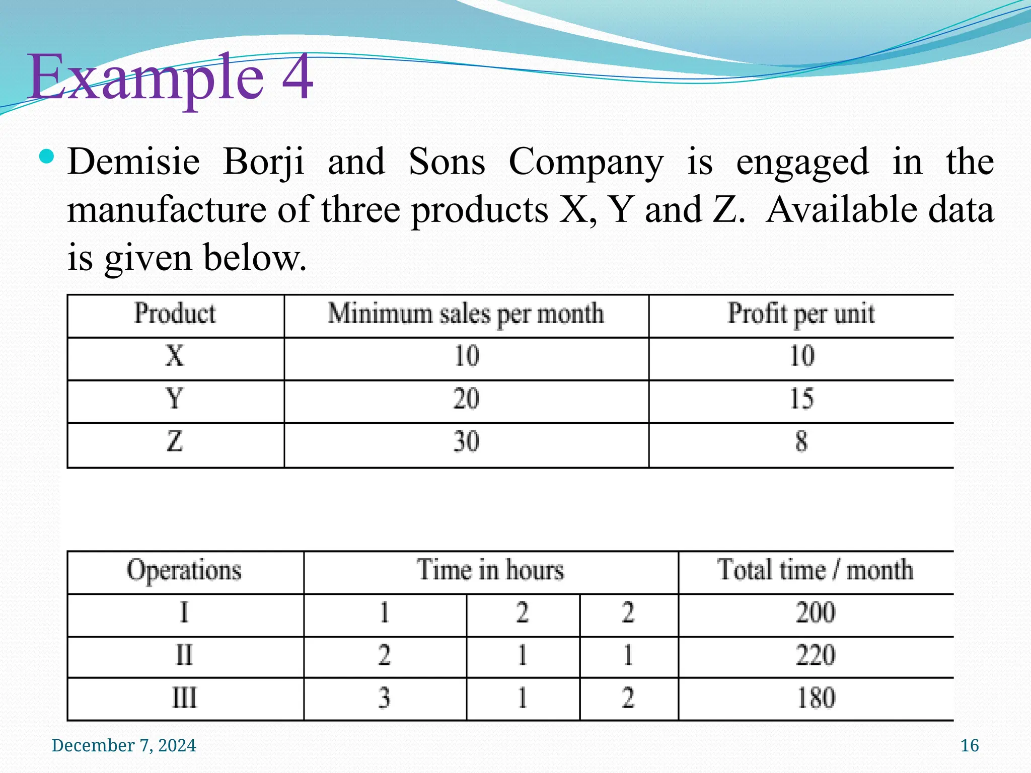 Operational research power point lecture notes | PPTX