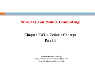 wireless communication chapterr 2 part 1 | PPTX