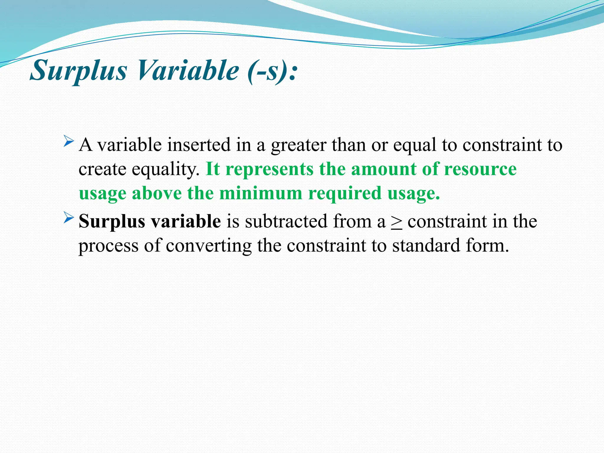 Chapter 2 III Optimization – A Minimization type of LPP.pptx