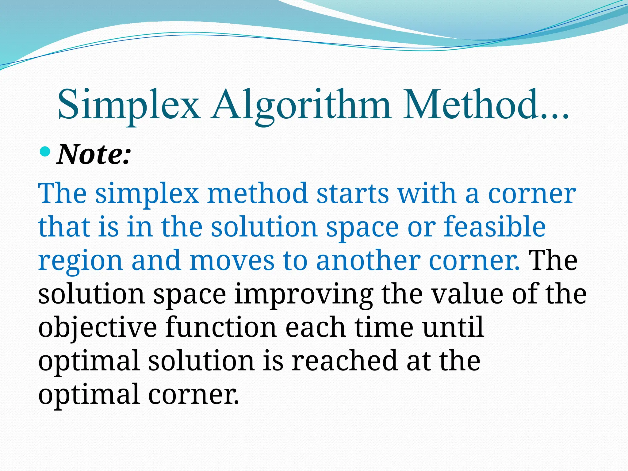 Chapter 2 II SIMPLEX METHOD OF SOLVING LPP.pptx