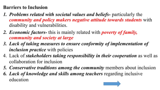 Chapter 2 Inclusiveness best ppt must download.ppt | Special Needs Kids ...