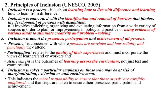 Chapter 2 Inclusiveness best ppt must download.ppt | Special Needs Kids ...