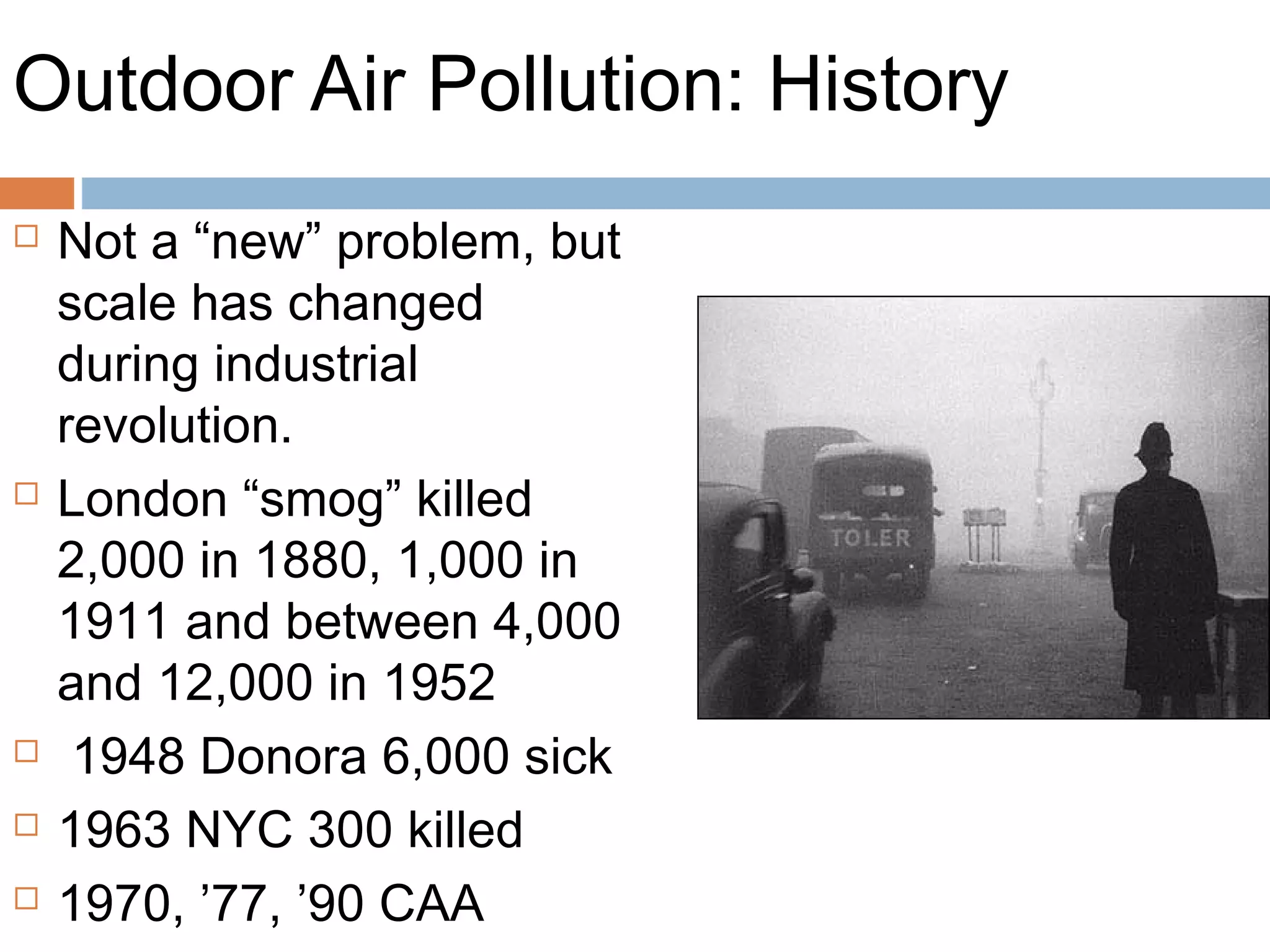 Chapter 2 indoor and outdoor air pollution | PPT
