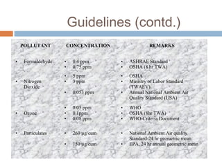 Chapter 2 indoor and outdoor air pollution | PPT