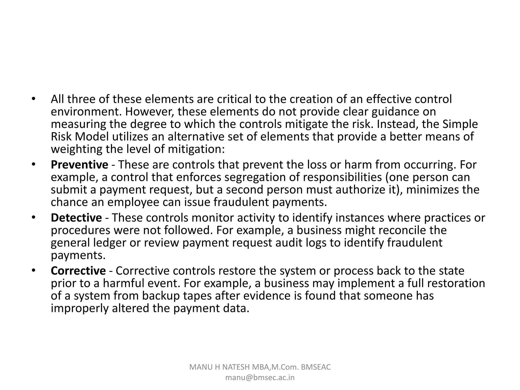 Chapter 2 internal control | PPTX
