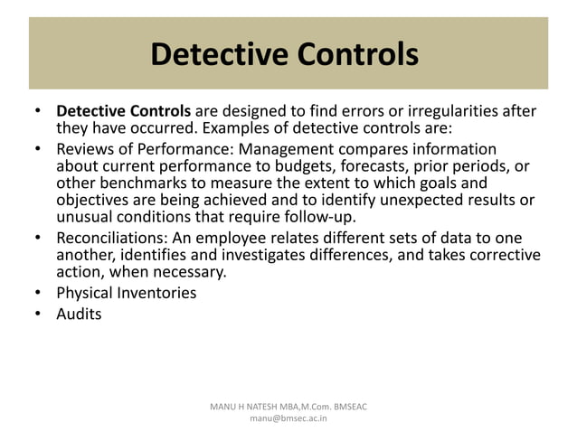 Chapter 2 internal control | PPTX