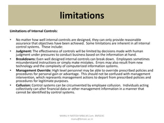 Chapter 2 internal control | PPTX
