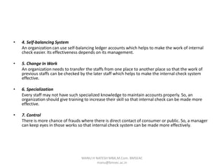 Chapter 2 internal control | PPTX