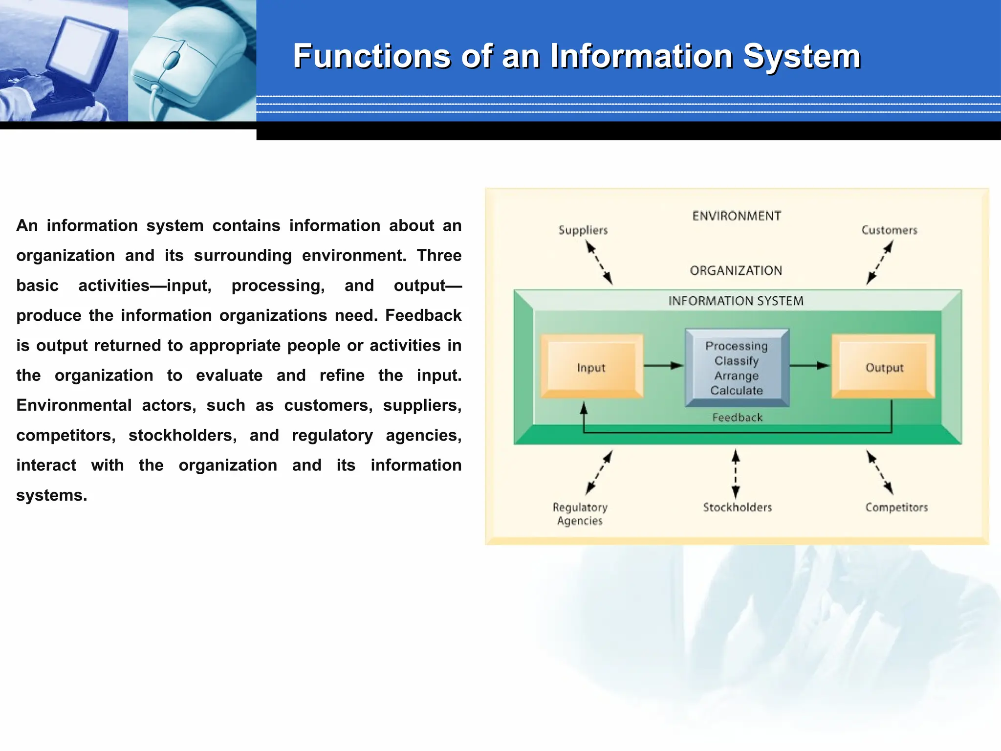 chapter 2 Introduction to Information System - نسخة.ppt | IT and ...