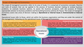 Introduction to managerial economics | PPTX
