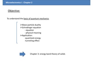 Chapter2 introduction to quantum mechanics | PDF | Physics | Science