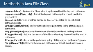 chapter 2(IO and stream)/chapter 2, IO and stream | PPTX | Programming Languages | Computing