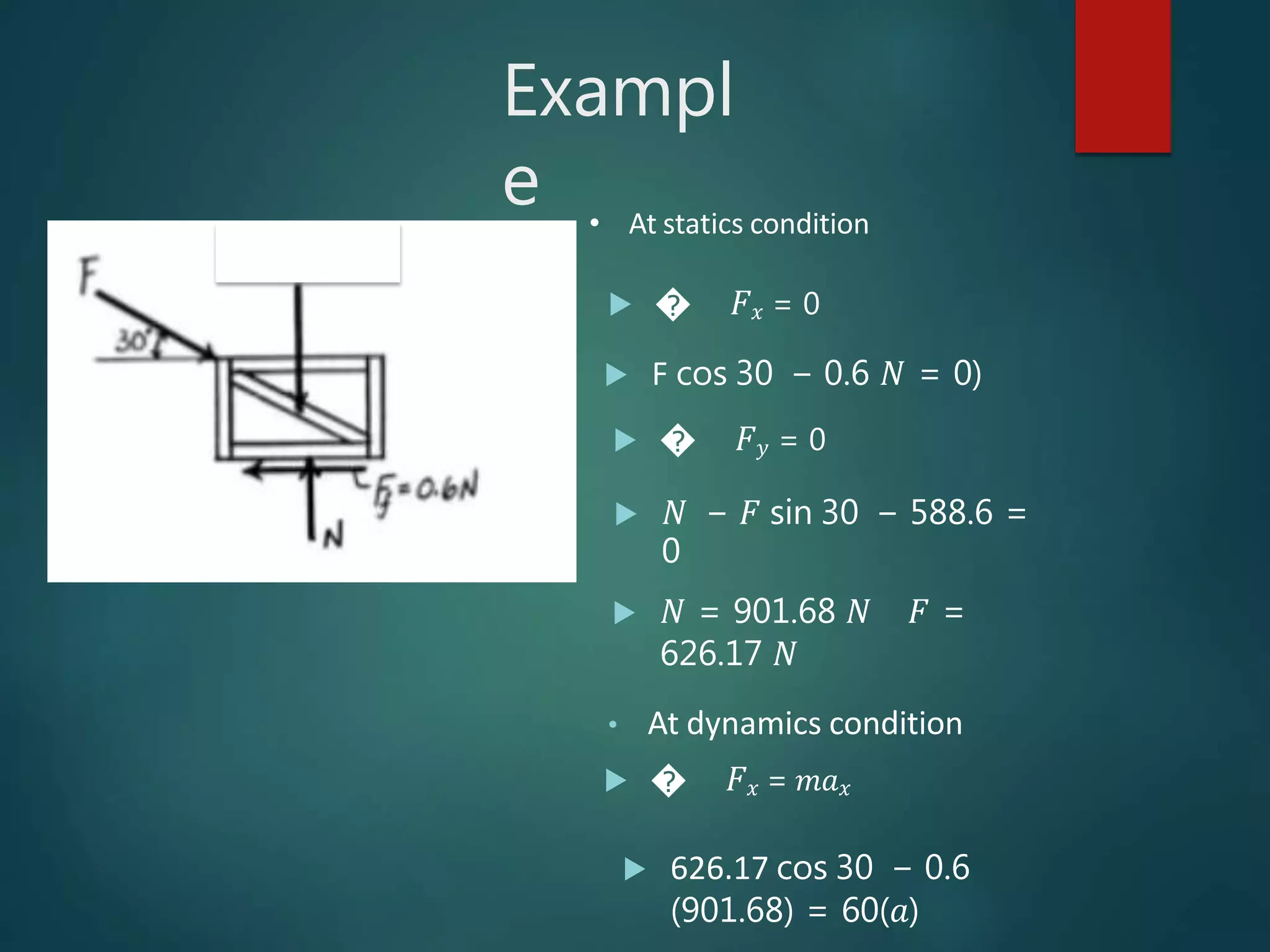 Chapter 2 Kinetics of Particles.pptx
