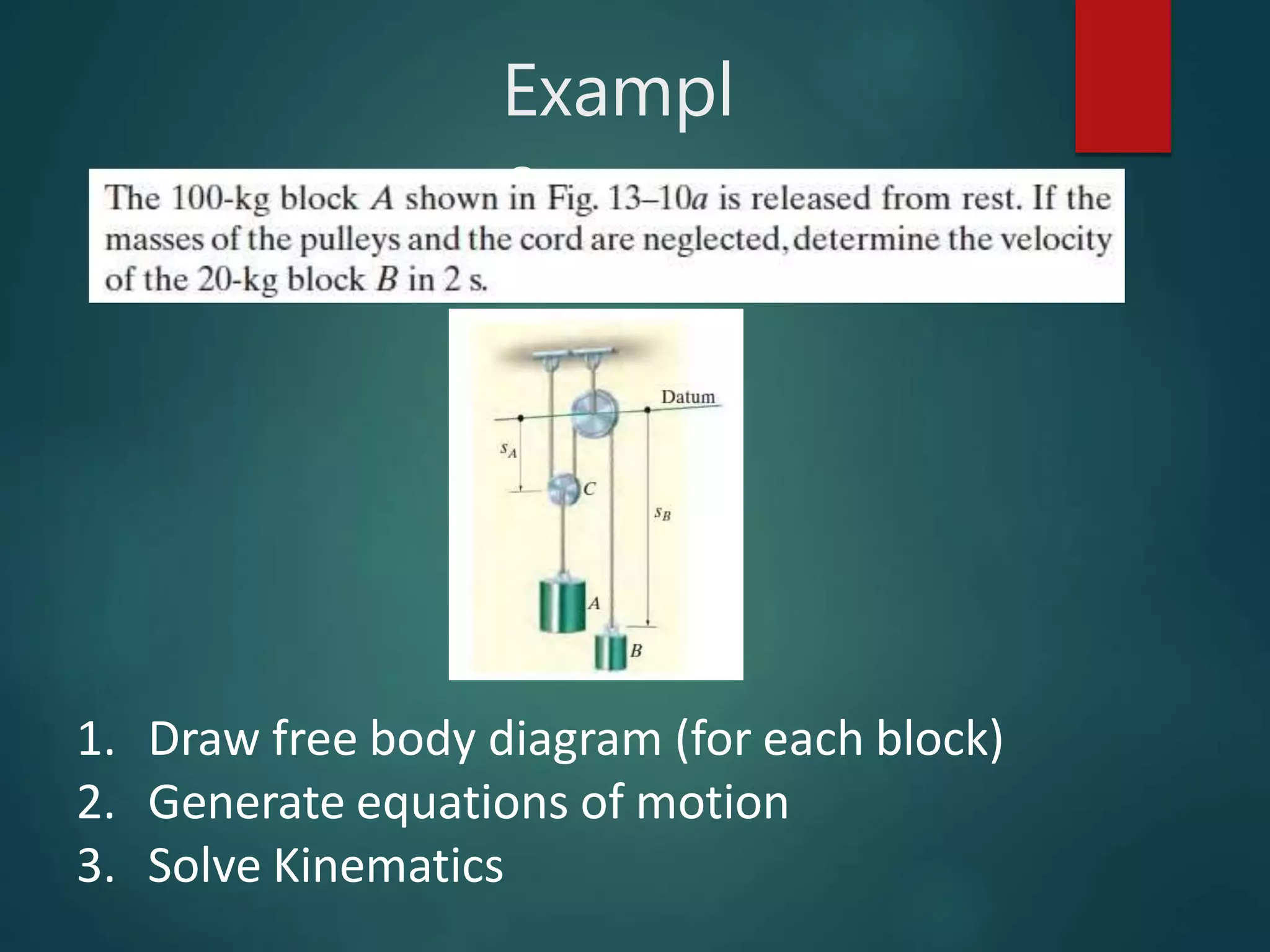 Chapter 2 Kinetics of Particles.pptx