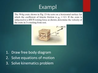 Chapter 2 Kinetics of Particles.pptx