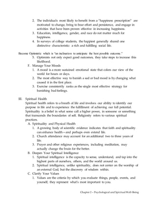 Chapter 2 lecture outline | PDF