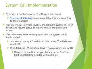 Chapter 2 Lecture 4 OPERATING SYSTEM DESIGN | PPT