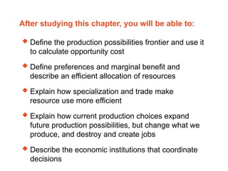 Chapter 2 Lecture Presentation (THE ECONOMIC PROBLEM) | PPTX