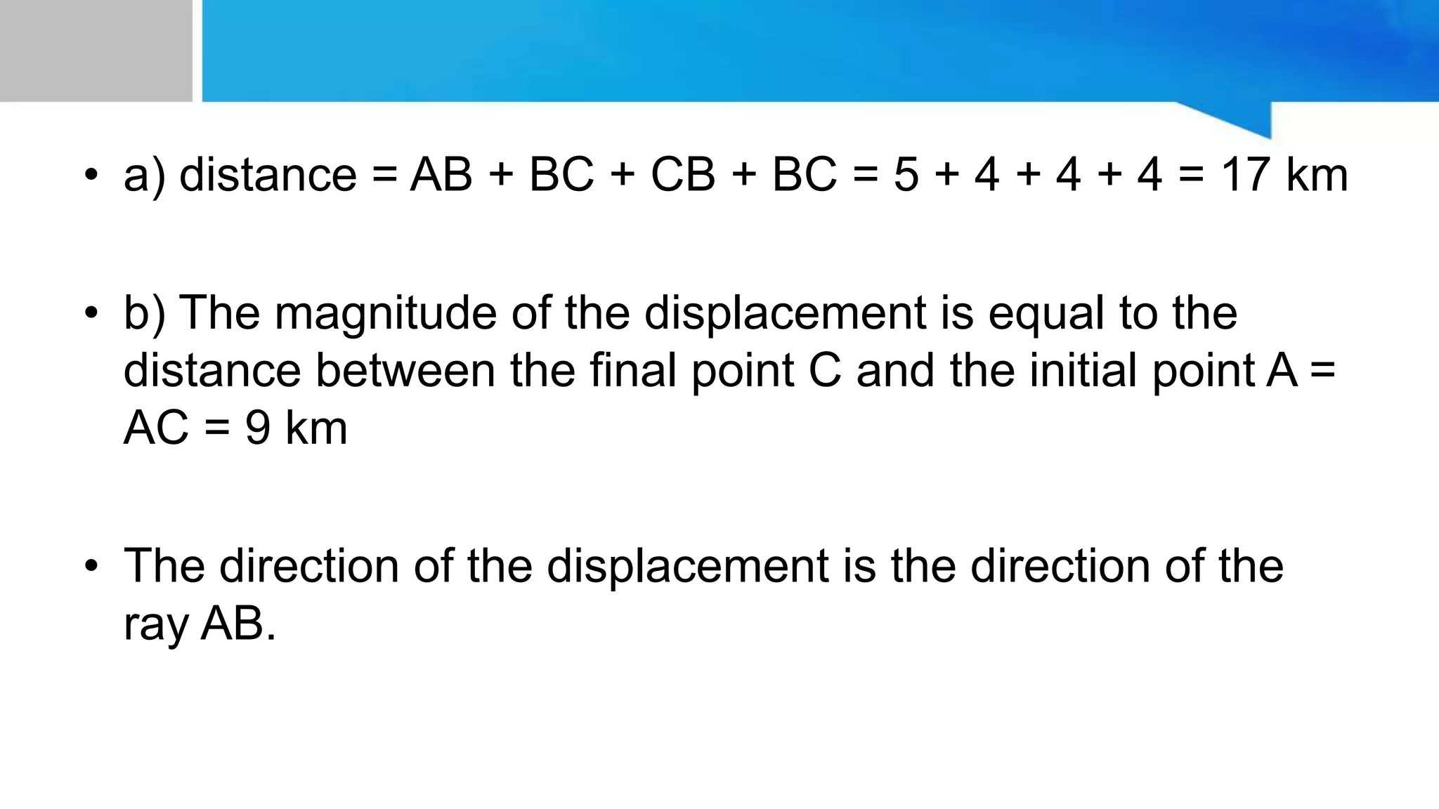 Chapter2 MOTION:LESSON 1 Distance vs Displacement | PPTX
