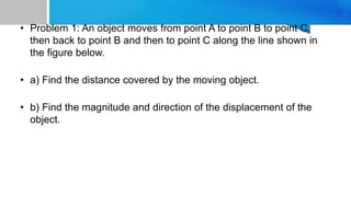 Chapter2 MOTION:LESSON 1 Distance vs Displacement | PPTX