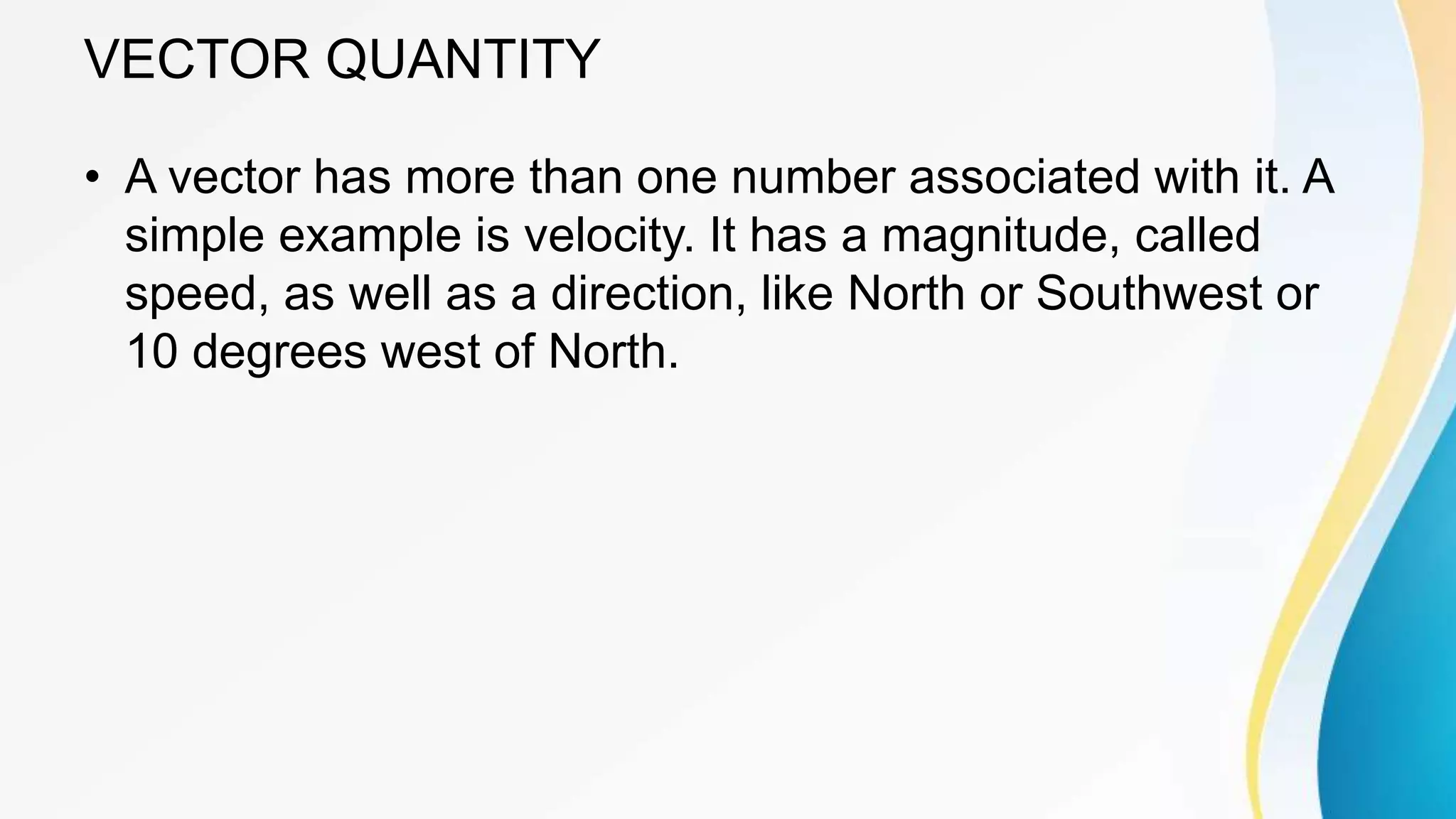 Chapter2 MOTION, LESSON 2 SCALAR VS VECTOR | PPT