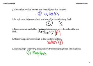 Chapter 2, Lesson 3 | PPT