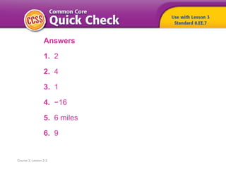 (8) Lesson 2.3 - Write Two-Step Equations | PPTX